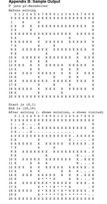 Solved Java Question Consider A Maze Made Up Of Chegg Com