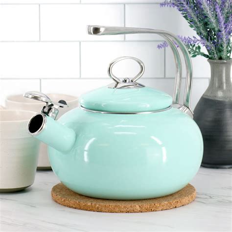 Martha Stewart Tea Kettle Everything Turquoise