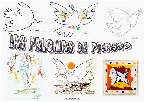 Creciendo Felices Palomas De Picasso Y La Paz