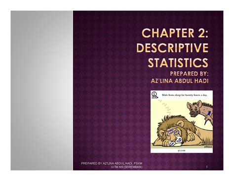 Descriptive Statistics Chapter Measure Of Skewness Ind Ic A To R Fo R Inte Rp Re Ta Tio N The