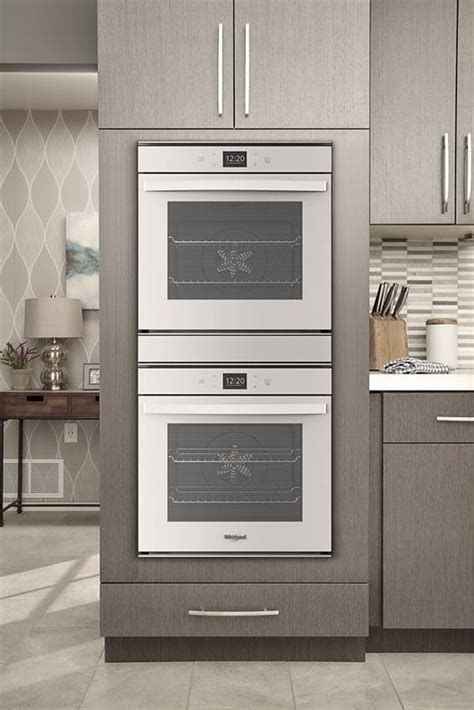 Whirlpool Wod52es4mw 24 Inch Double Smart Electric Wall Oven With 58