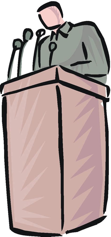 Public Speaking Drawing At Explore Collection Of