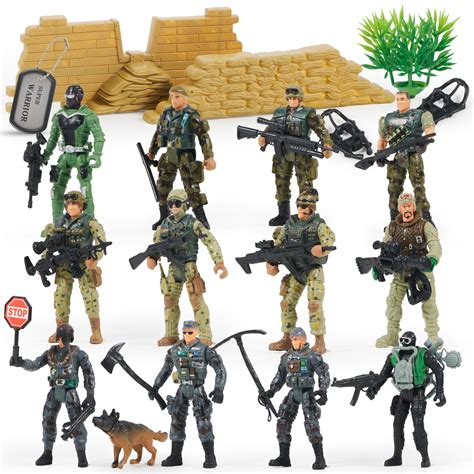 Joyin 16 Pcs Army Men Playset B08b5vmhm1