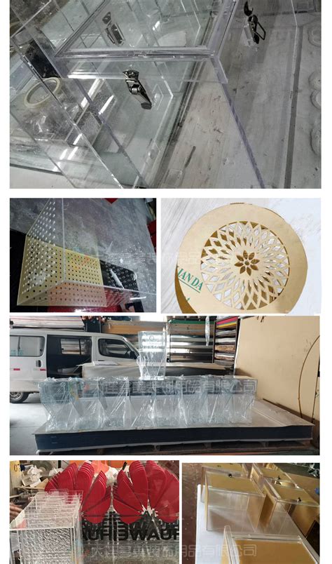 亚克力板 翻盖透明盒四面罩 打孔抛光切割加锁展示有机创意 阿里巴巴