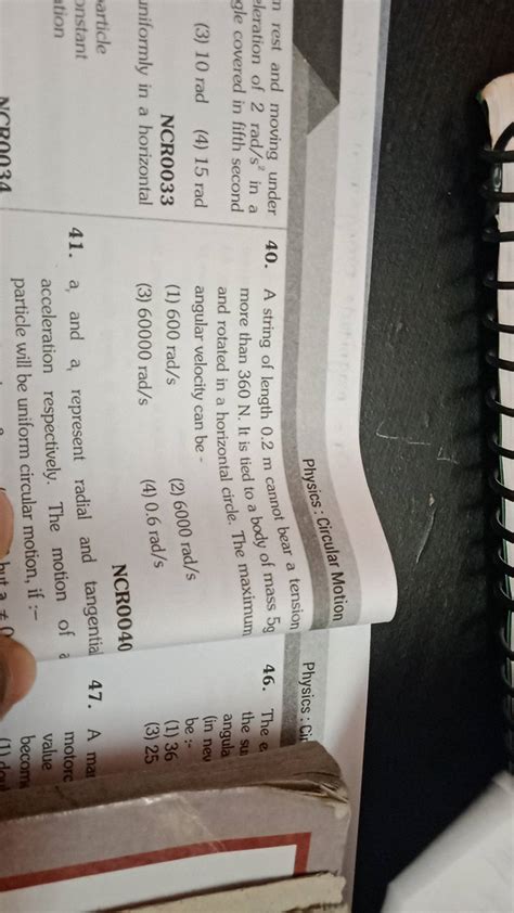 41 At And At Represent Radial And Tangential Acceleration Respectively