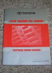 1999 Toyota Tacoma Pre Runner Electrical Wiring Diagram Manual