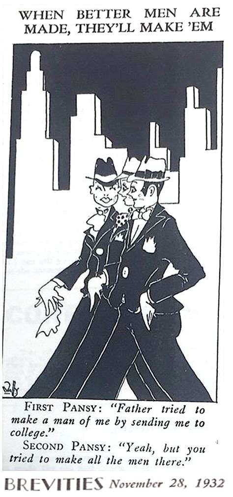 Rise And Fall Of The ‘pansy Craze The Gay And Lesbian Review