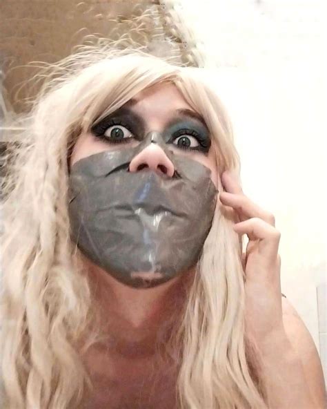 Gagged Stare R Tapeoverhermouth