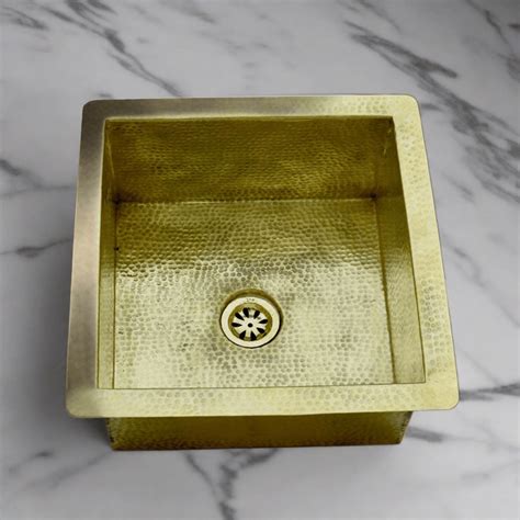 Undermount Brass Kitchen Sink Moroccan Interior