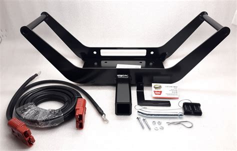 Warn 107000 Multi Mount Winch Carrier For 2 Receiver Hitch Montana