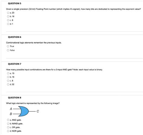 Solved Given A Single Precision 32 Bit Floating Point