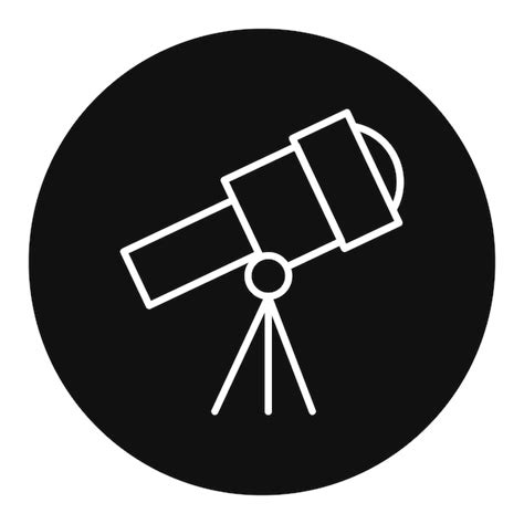 Premium Vector Telescope Vector Illustration