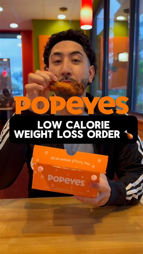 Popeyes High Protein Menu