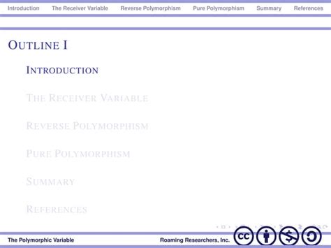 The Polymorphic Variable Ppt