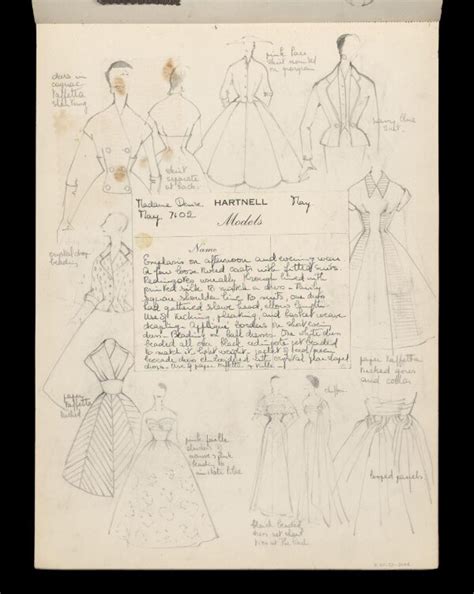 Sketchbook Of Fashion Drawings Laura Templer Vanda Explore The