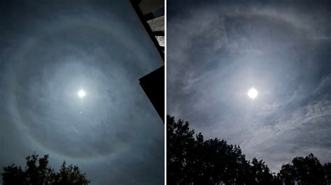 What Caused The Stunning Lunar Halo To Appear Over St Louis Welshwave