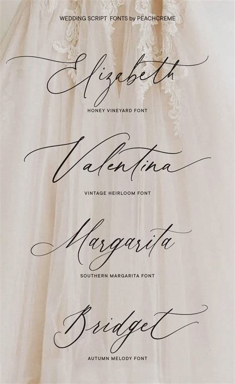 Wedding Fonts Free Wedding Fonts Elegant Script Fonts