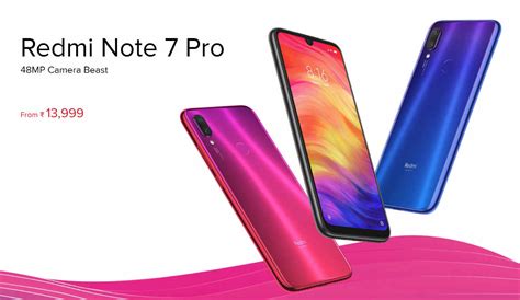 Xiaomi: Redmi Note 7 Pro und Note 7 als neue Version vorgestellt