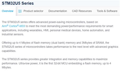 Eye On Npi Stmicroelectronics Stm32u5 Series Ultra Low Power Mcus Eyeonnpi Digikey