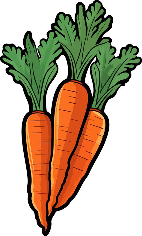 Ai Generated Carrot Clipart Design Illustration 36519430 Png