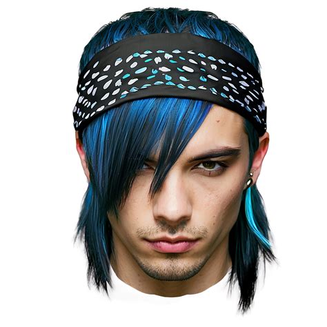 Download Emo Hair With Bandana Png Hei75