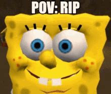 Rip Rest In Peace Spongebob Dancing 