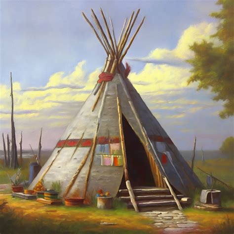 History And Magick Of Fibers And Textiles Of Native American Teepee