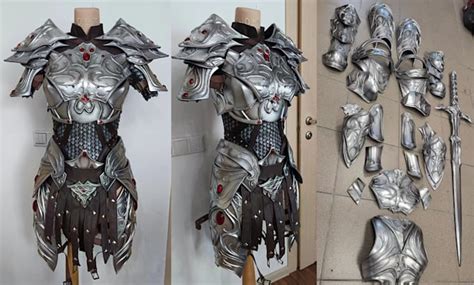 Custom Anime Cosplay Creation 3d Wearable Cosplay Costume Armor 3d Game
