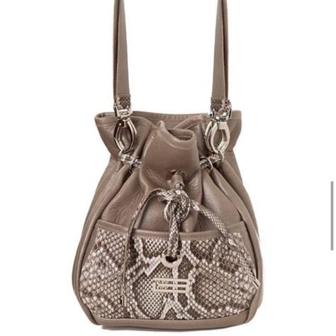 Bswanky Magnabel Python Bucket Bag Gem