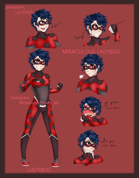 Ladybug Genderbent By Lilypad5 On Deviantart