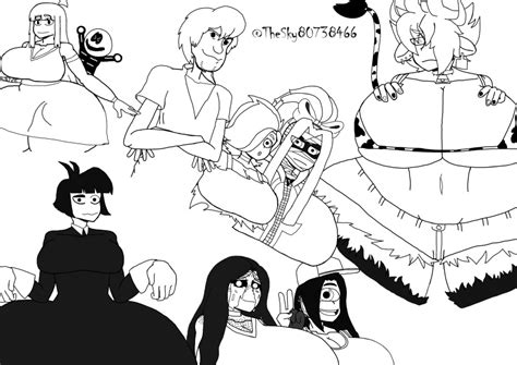 Rule 34 2boys 7boys Cow Girl Creepy Susie Ghoul School Goth Goth Girl