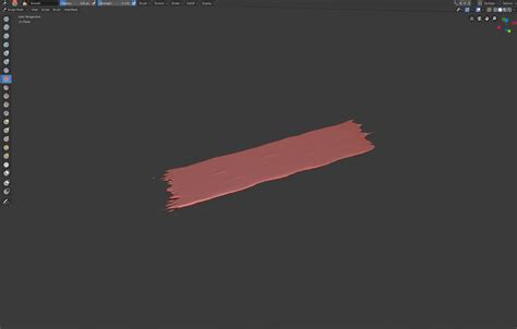 Node Editor Creating A D Paint Streak Effect In Blender Blender Stack Exchange