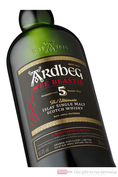 Ardbeg Wee Beastie 5 Years Single Malt Scotch Whisky 0,7l Flasche
