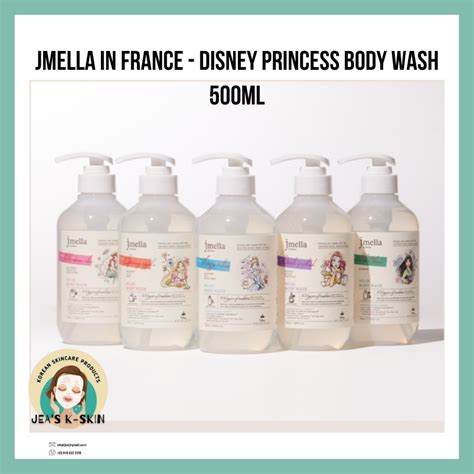 Jmella In France Disney Princess Body Wash 500ml Shopee Philippines
