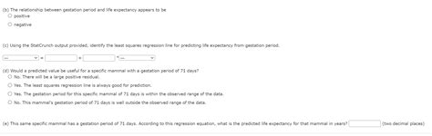 Solved Simple Linear Regression Results Sample Size 12 R