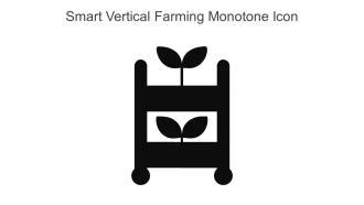 Smart Vertical Farming Monotone Icon In Powerpoint Pptx Png And Editable Eps Format