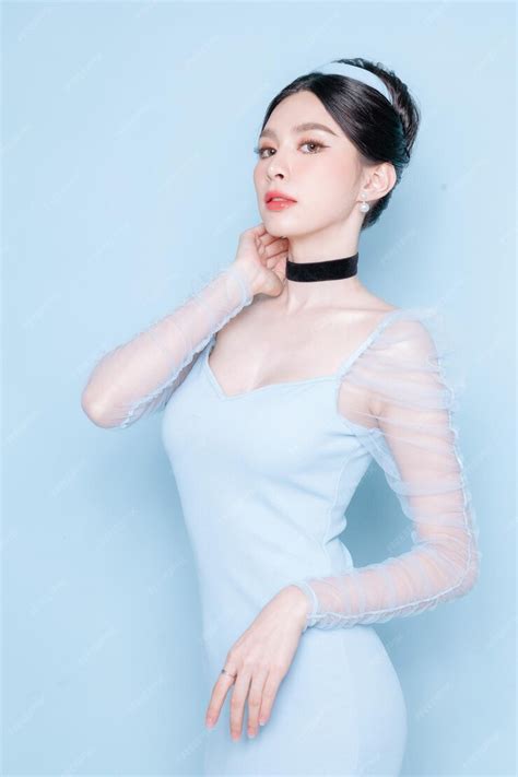 Premium Photo Princess Concept Asian Woman With Korean Makeup On Face