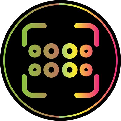 Reorder Dots Horizontal Line Gradient Due Color Icon 41937074 Vector