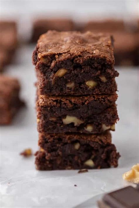 The Best Fudge Walnut Brownies Recipe Lifestyle Of A Foodie