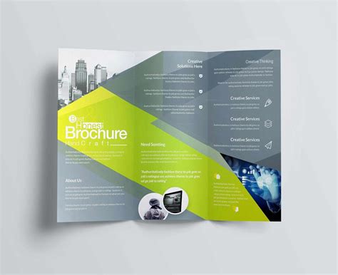 Download Template Brosur Coreldraw