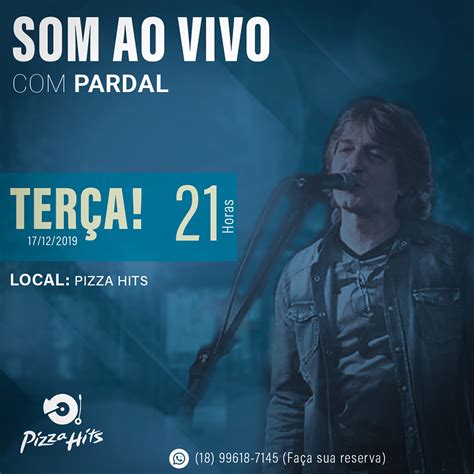 Hits 🎸som Ao Vivo Na Pizza Hits Sua Terça Feira Já Tem Compromisso