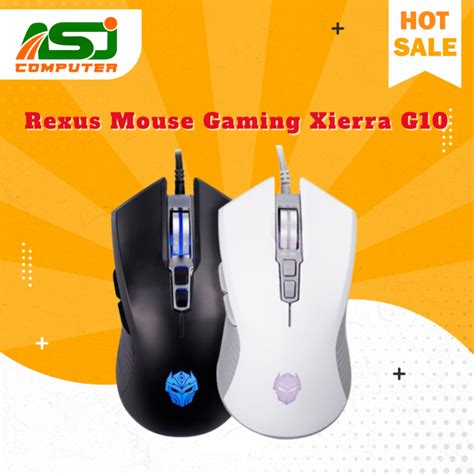Jual Rexus Mouse Gaming Xierra G10 Shopee Indonesia