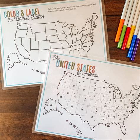 States Capitals Printable Activity Bundle Artofit