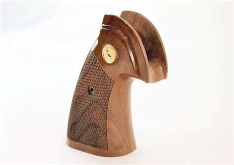 Colt Python Walnut Checkered Grip Second