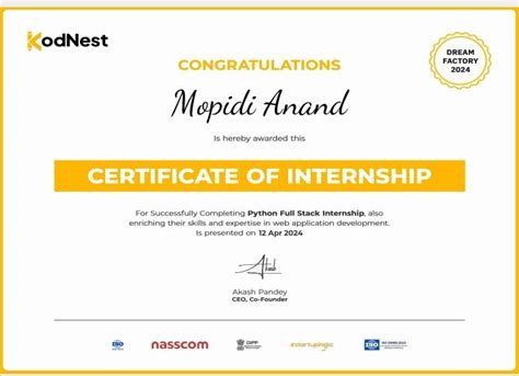 Mopidi Anand On Linkedin Kodnest