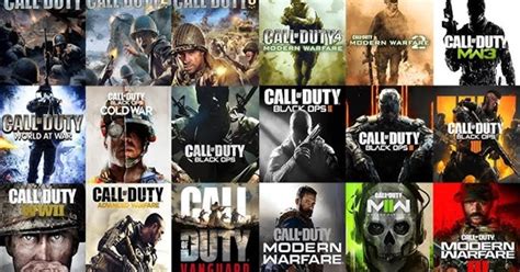Call Of Duty Games