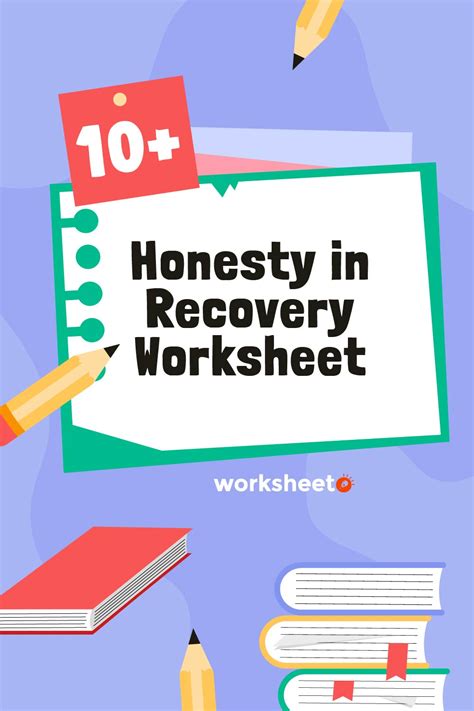 17 Honesty In Recovery Worksheet Free Pdf At