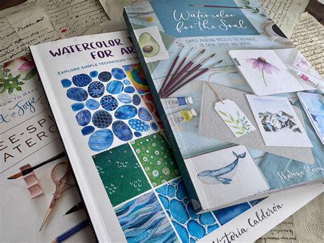 Art Book Flip Through Watercolor Ideas For Joy And Inspiration