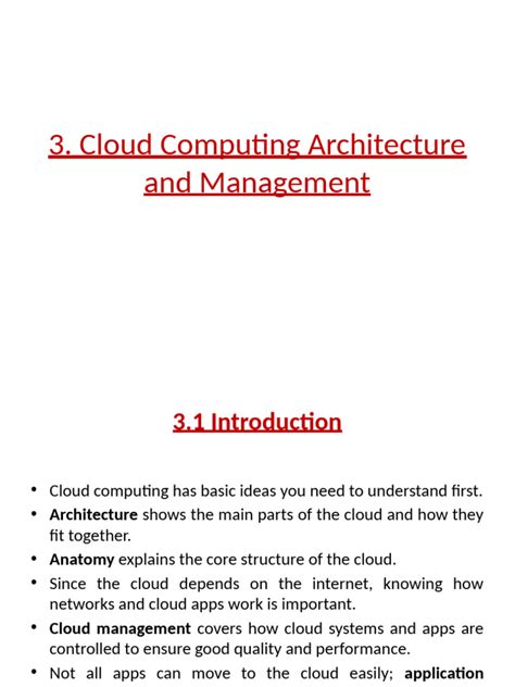 Cloud Computing Architecture Overview Pdf Cloud Computing
