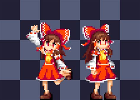 Touhou Reimu Sprite